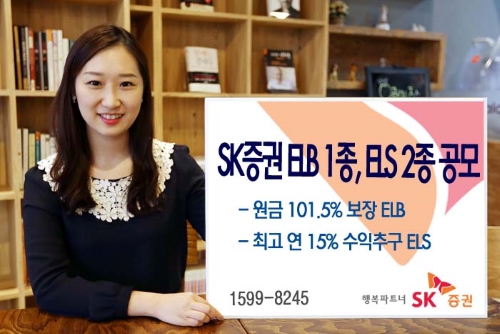 SK증권, 원금 101.5% 보장 ELB등 파생결합상품 3종 공모 - 머니S