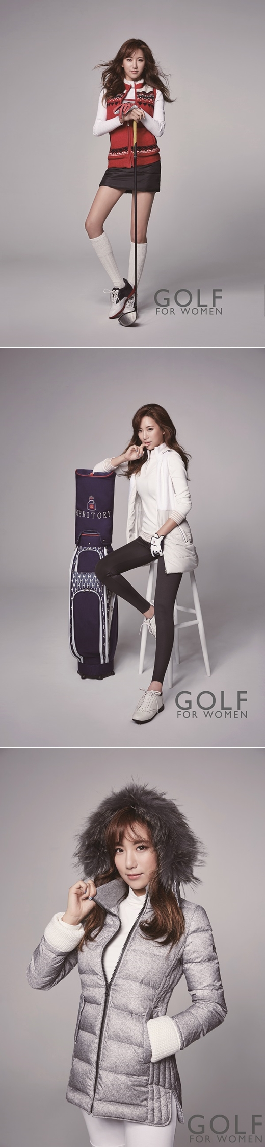 헤리토리 골프, 예정화와 함께한 2015 FW 화보 공개 - 머니S