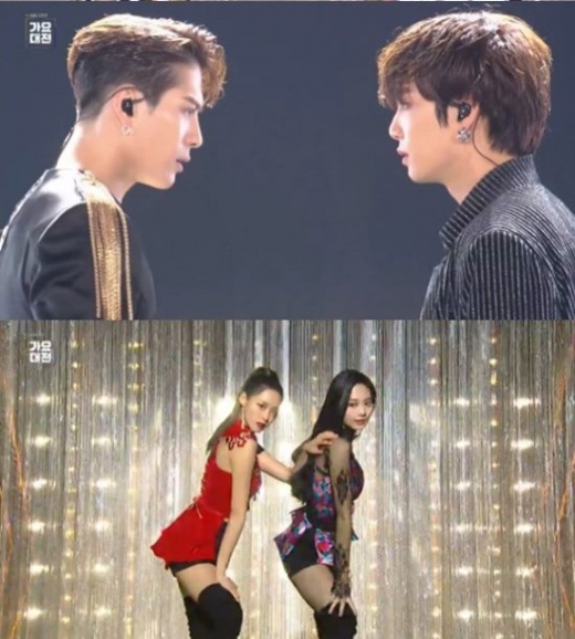 [2019 SBS 가요대전] JR-잭슨·설현·쯔위, 환상의 콜라보 - 머니S