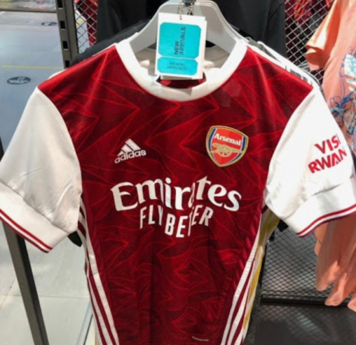 아스날 새 시즌 유니폼 유출… 더 진해진 빨간색+무늬 '눈길' - 머니S