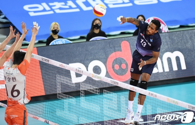 대한항공 요스바니, 남자부 6R MVP 선정 - 머니S