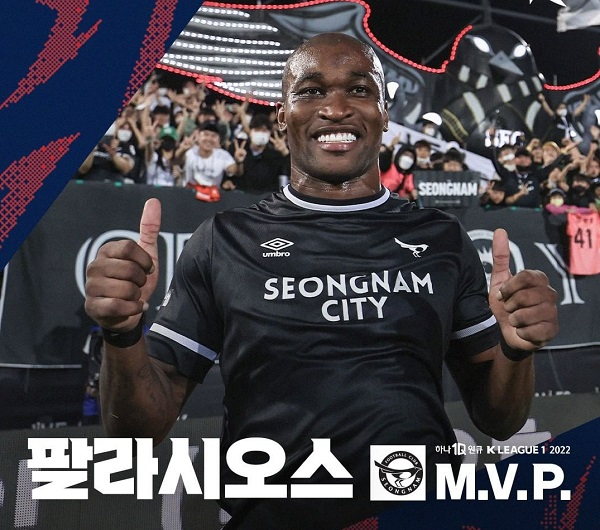 '감각적인 골' 팔라시오스, K리그 23R MVP 선정 - 머니S