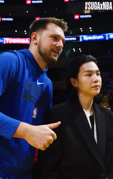 美 NBA, 'BTS 슈가' 글로벌 홍보대사 임명 - 머니S
