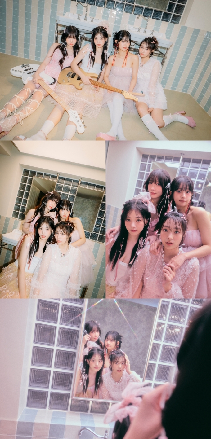 '김계란 걸밴드' QWER, 단체 티저 공개…'만찢' 비주얼 - 머니S