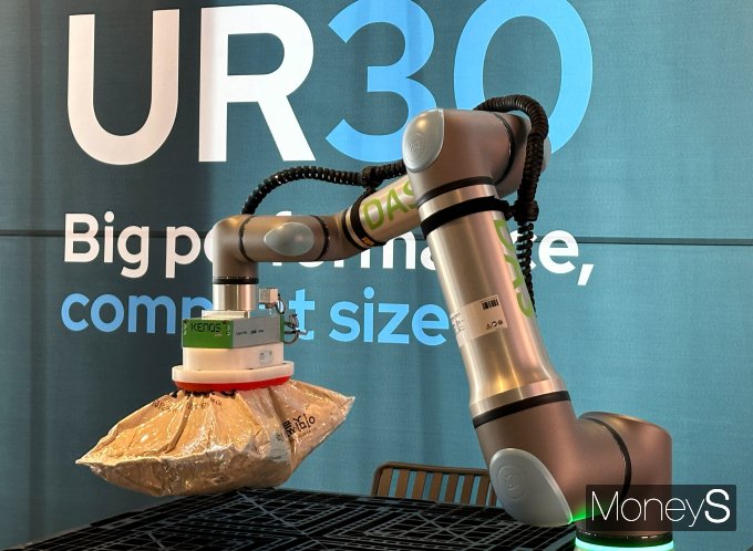 [르포] '20kg 쌀포대'도 거뜬…협동로봇계의 마동석 'UR30' - 머니S